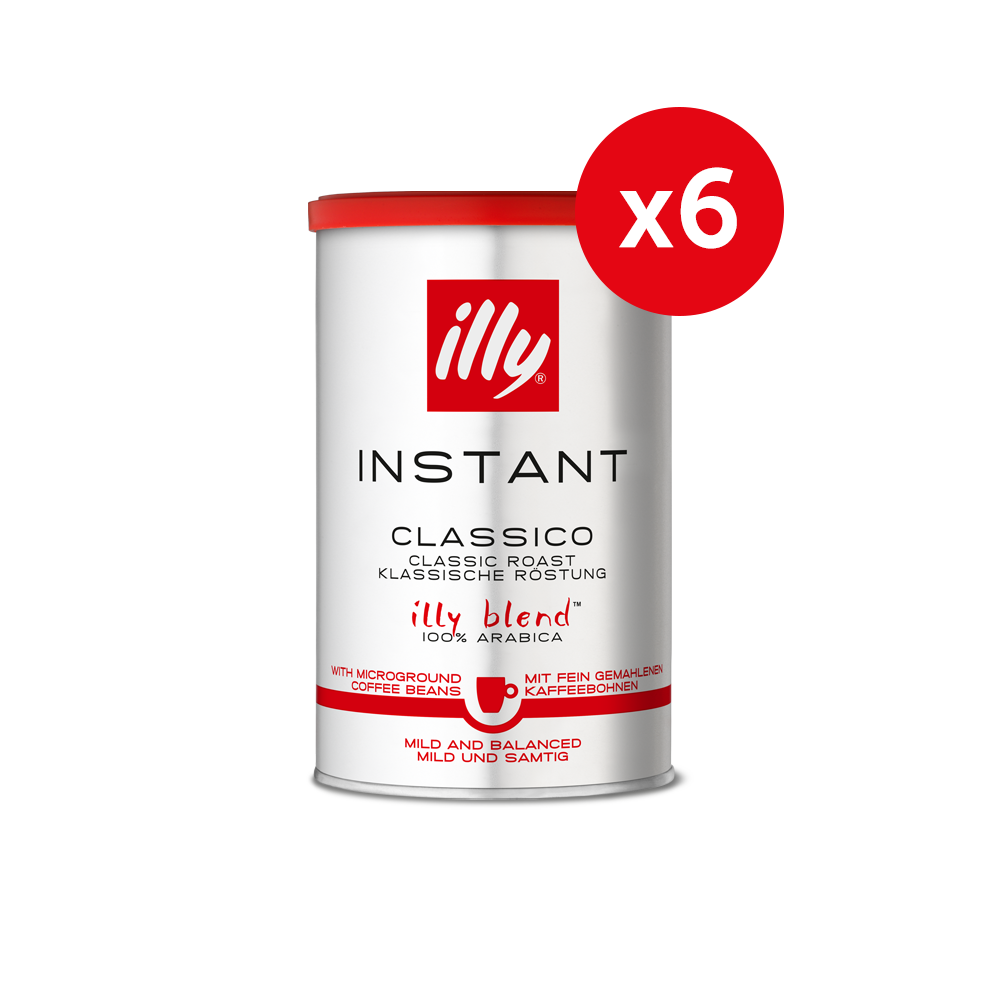 Classico Instant Coffee 6x95g – illy Australia