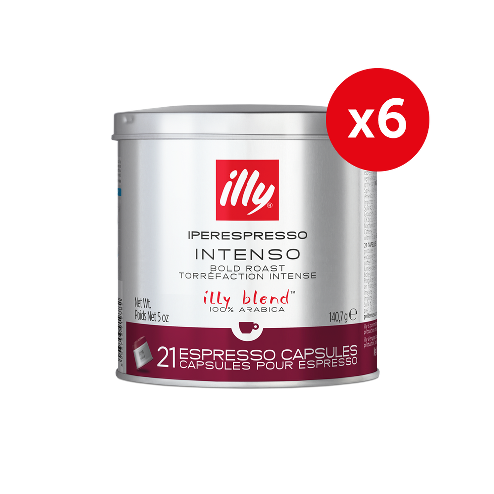 Intenso Iperespresso Capsules 6 Pack Carton – illy Australia
